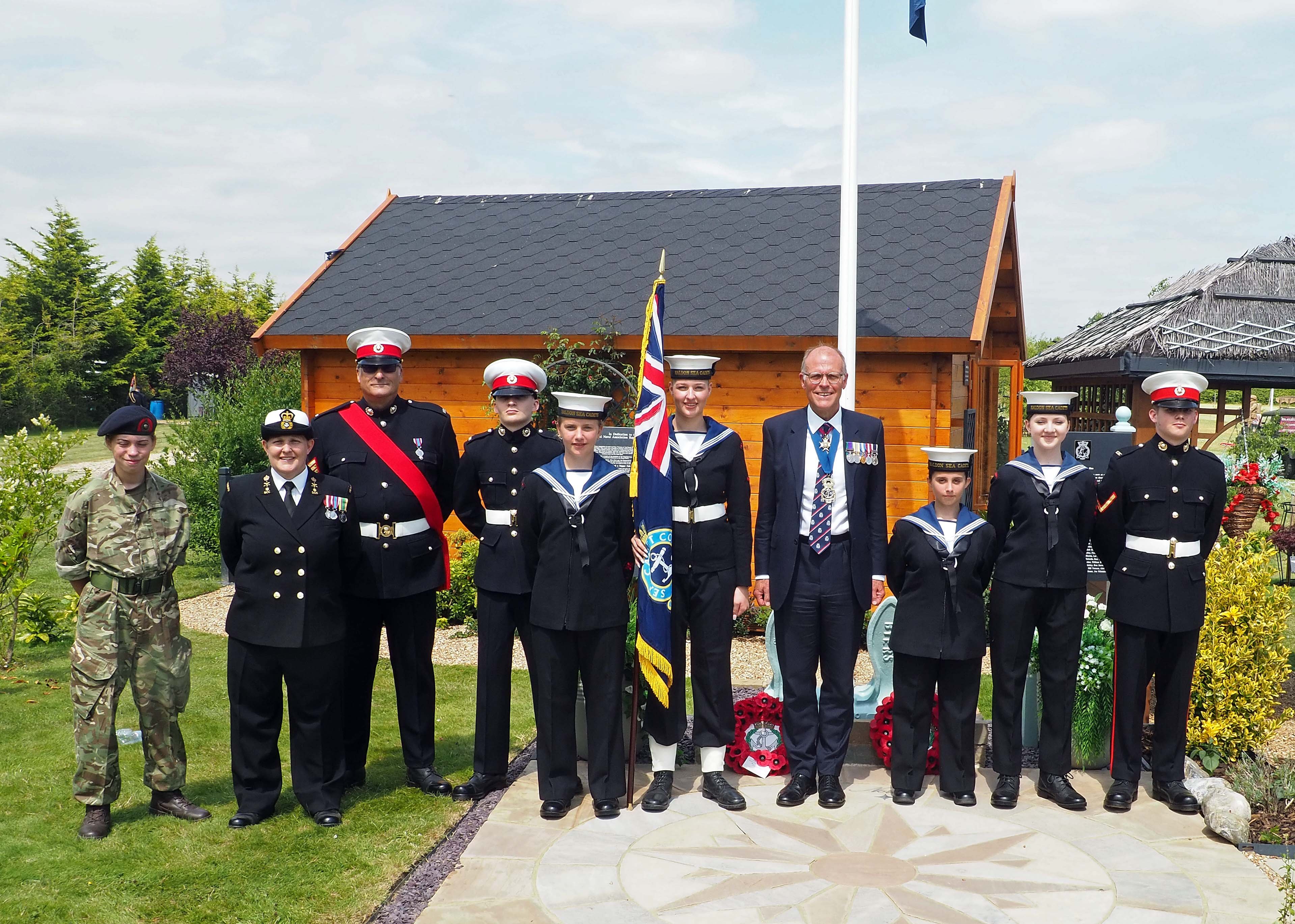 UDSS Director Duncan Potts Attends Dedication of the New RNA Memorial
