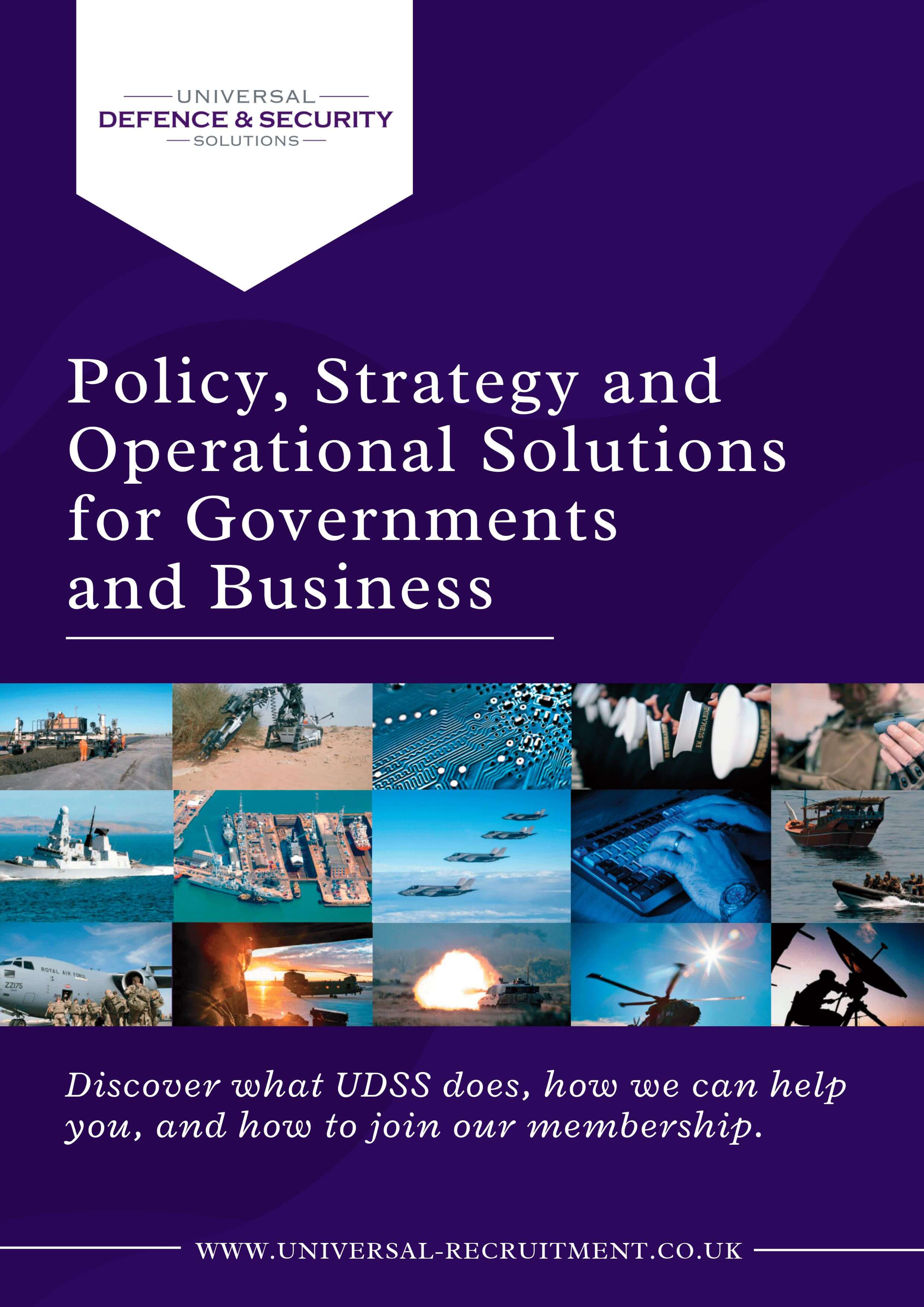 Universal Defence & Security Solutions - Policy, strategy and ...